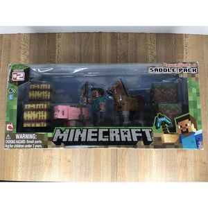 ToyWatch | Toys | Minecraft Figure Set Overworld Saddle Pack | Poshmark